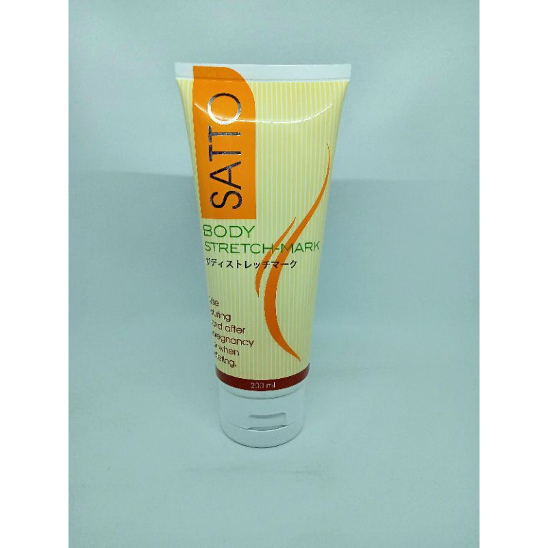 Jual SATTO BODY STRETCH-MARK 200ML | Shopee Indonesia