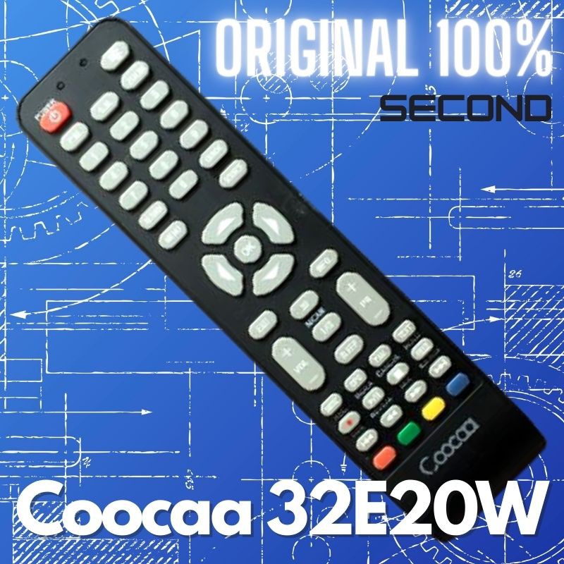 Jual Remote TV Coocaa LCD LED 32E20W Original Second Murah | Shopee ...
