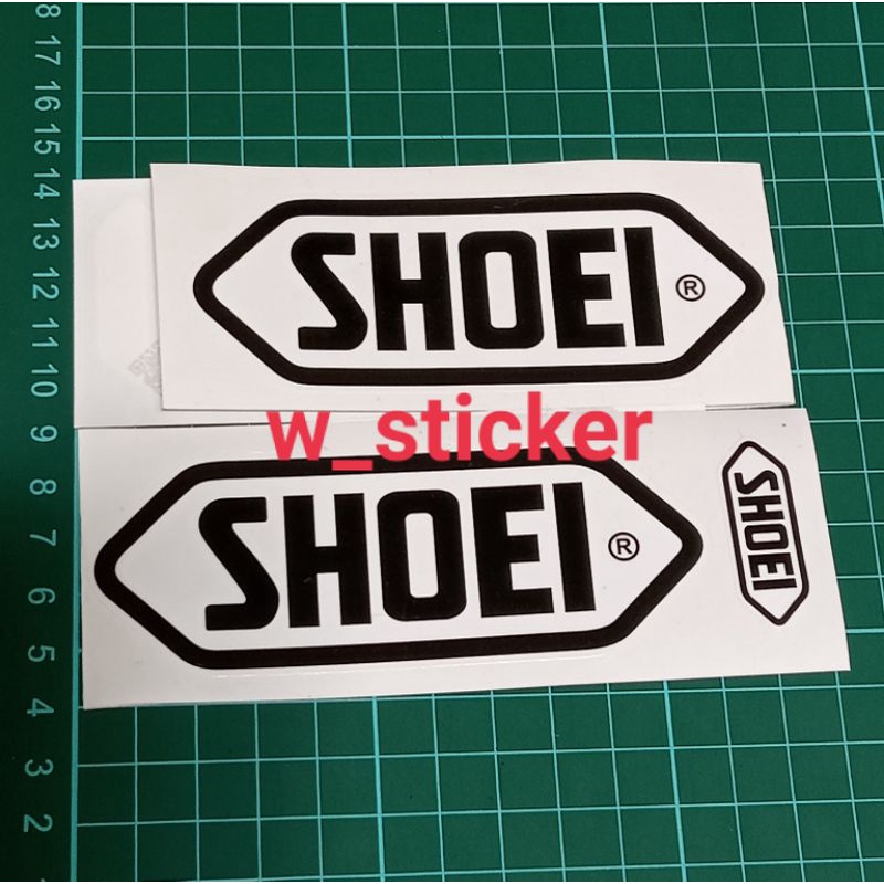 Jual Sticker logo helm Shoei | Shopee Indonesia