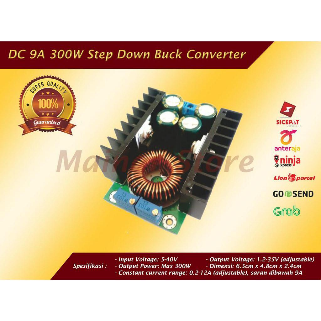 Jual DC-DC Step-down CC-CV Power Supply Module 8A 300W | Shopee Indonesia