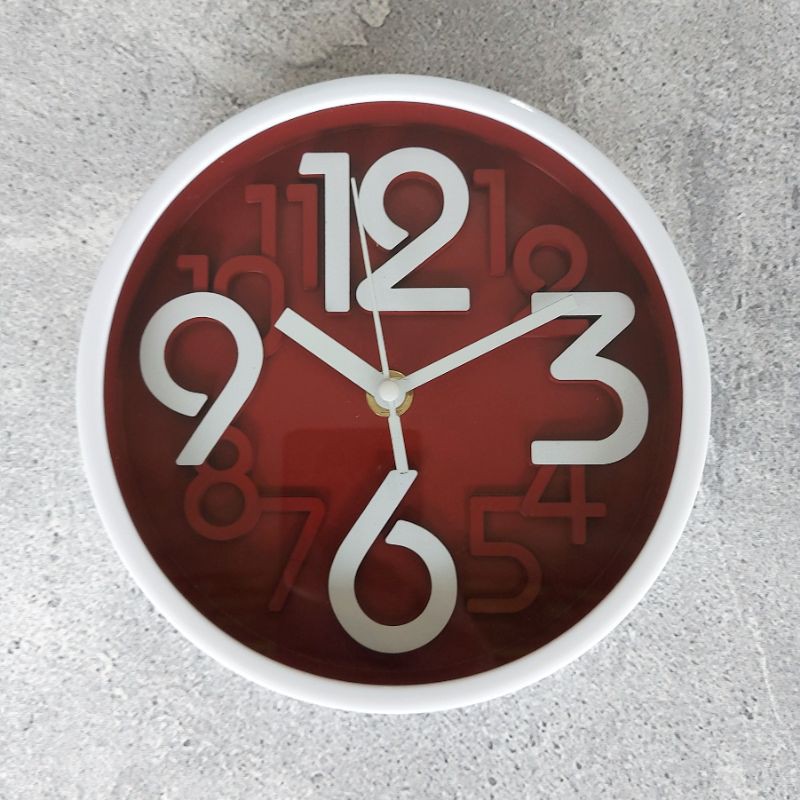 Jual Jam Dinding Minimalis Angka Timbul Jam Meja Unik Dekorasi Rumah ...