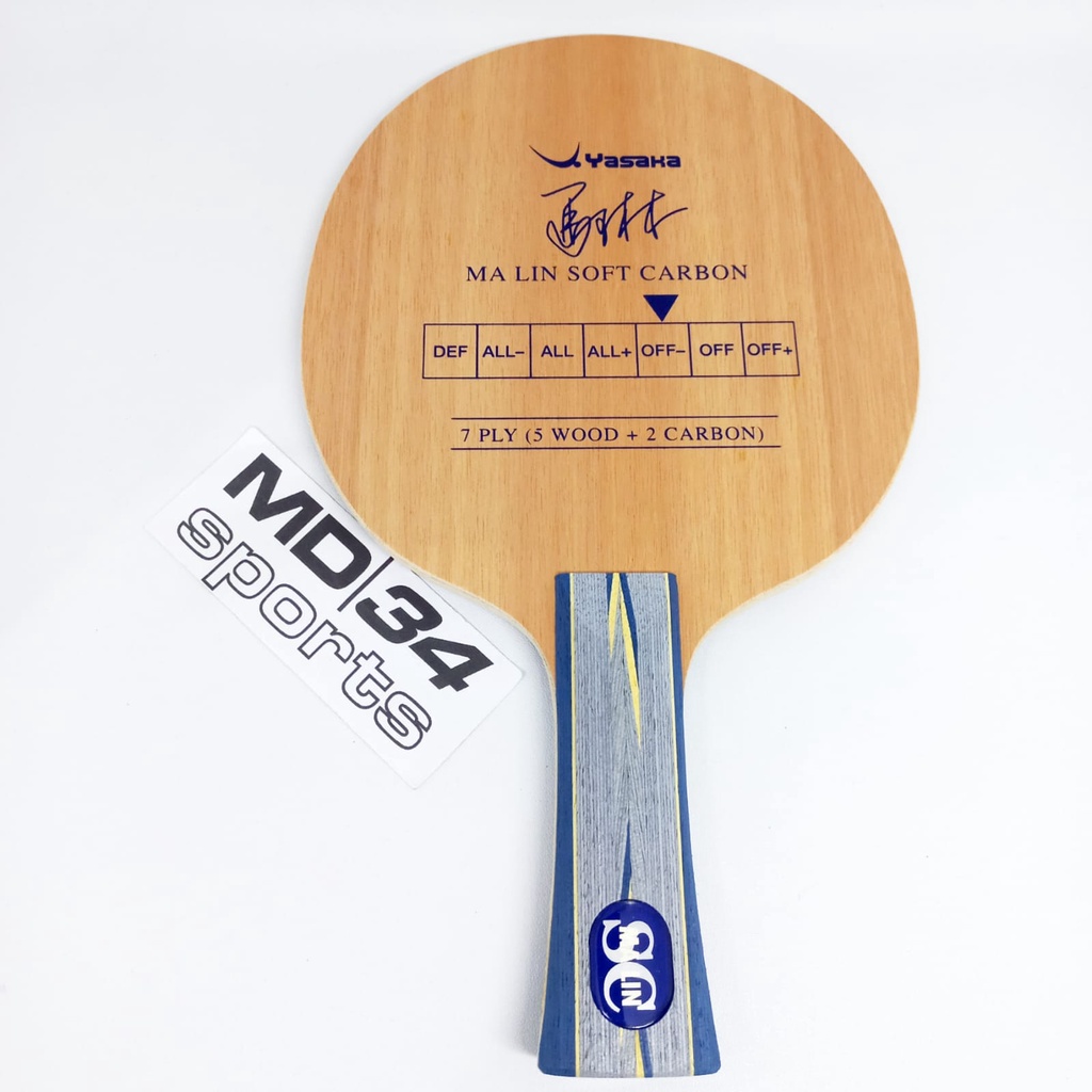 Jual KAYU YASAKA MA LIN SOFT CARBON - Kayu / Blade / Bet pingpong ...