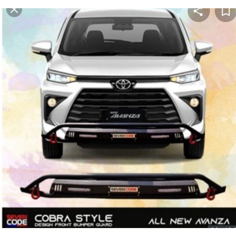 Jual Towing Bumper Depan Mobil Toyota Avanza/Xenia/Veloz 2022 Model ...