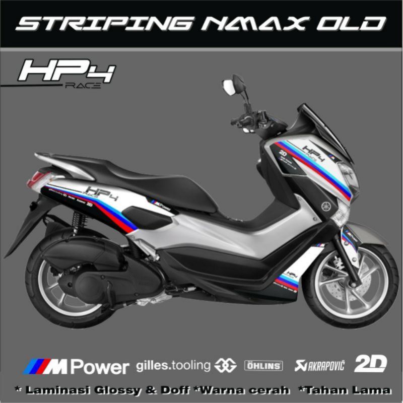 Jual DECAL STIKER NMAX 155 OLD - STRIPING STICKER VARIASI N MAX LAMA ...