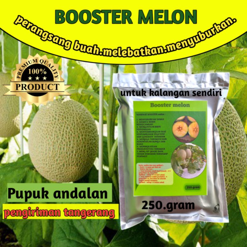 Jual pupuk booster melon pupuk perangsang buah melebatkan dan mempercepat pertumbuhan | Shopee ...