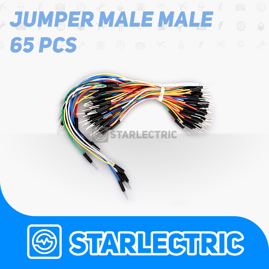 Jual Jumper kabel Male Male 65pcs Arduino Raspberry pi | Shopee Indonesia