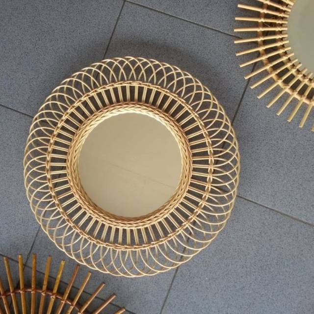 Jual Cermin Rotan MURAH Kode RR52 | Shopee Indonesia