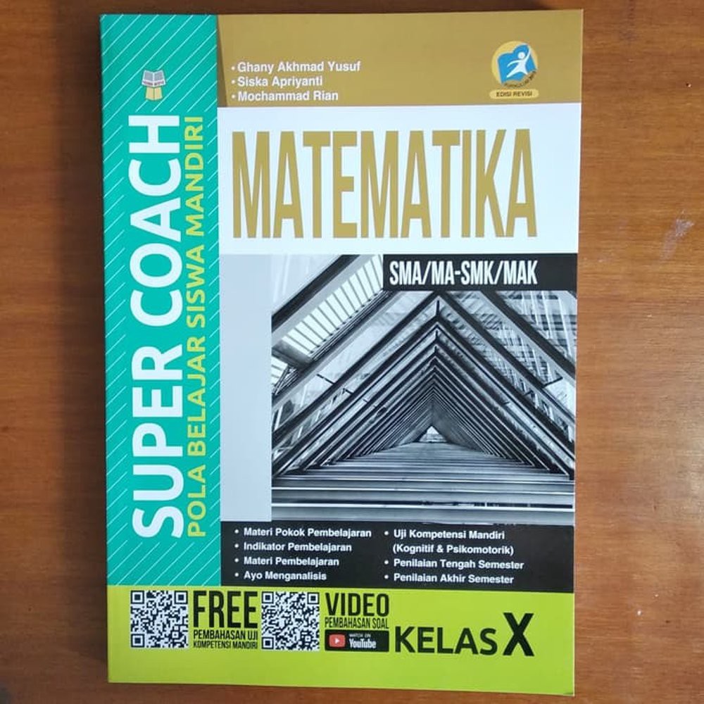 Jual Buku Soal SMA - Buku Super Coach Matematika SMA Kelas X | Shopee ...
