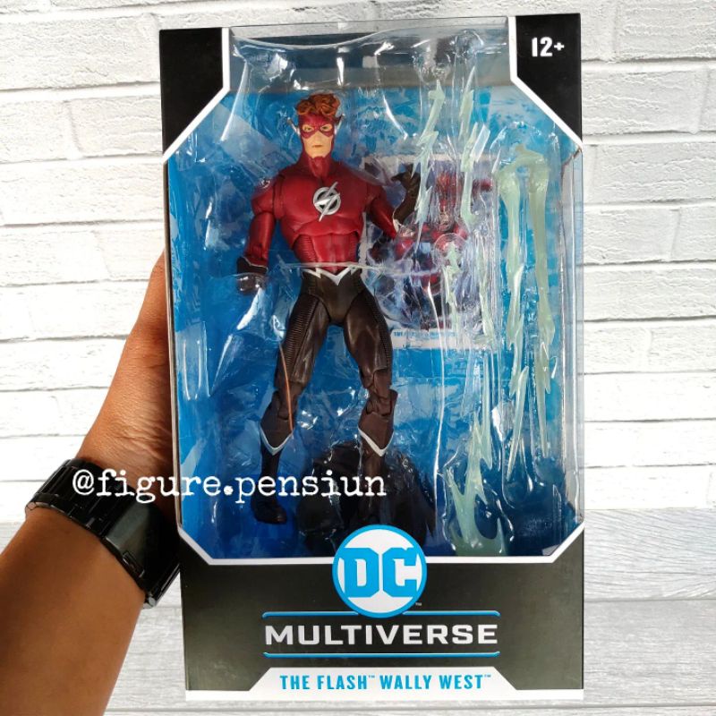 Jual DC MULTIVERSE MCFARLANE THE FLASH WALLY WEST REBIRTH ACTION FIGURE ...