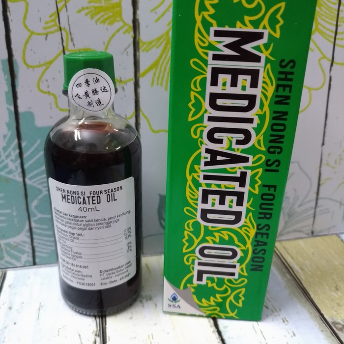 Jual FOUR SEASON MEDICATED OIL 40 ml | Shopee Indonesia
