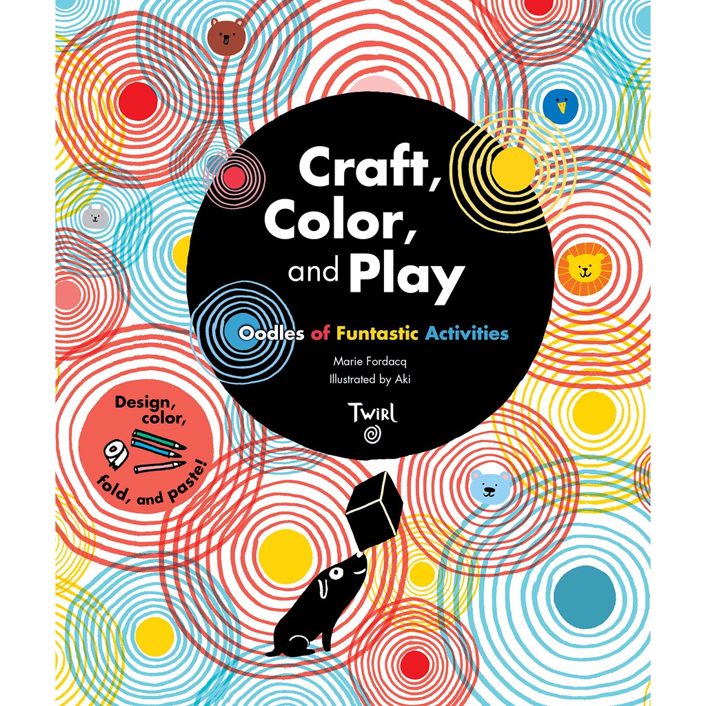 Jual Art Therapy Buku Import Anak Craft, Color, and Play Coloring Book ...