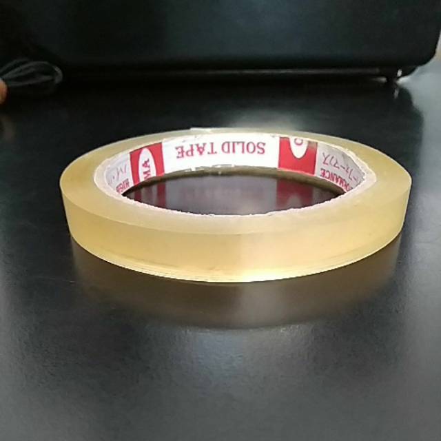 Jual OPP TAPE 12MM x 50 Yard Solid | Shopee Indonesia