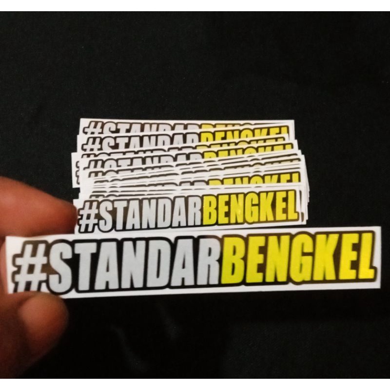 Jual stiker sticker standar bengkel cutting | Shopee Indonesia