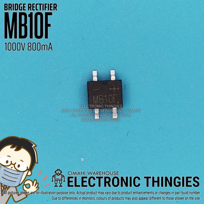 Jual MB10F MBF BRIDGE RECTIFIER DIODE DIODA | Shopee Indonesia