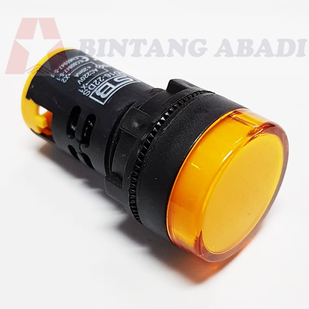 Jual SB Lampu Pilot LED Kuning Yellow Untuk Indikator Panel Listrik AC ...