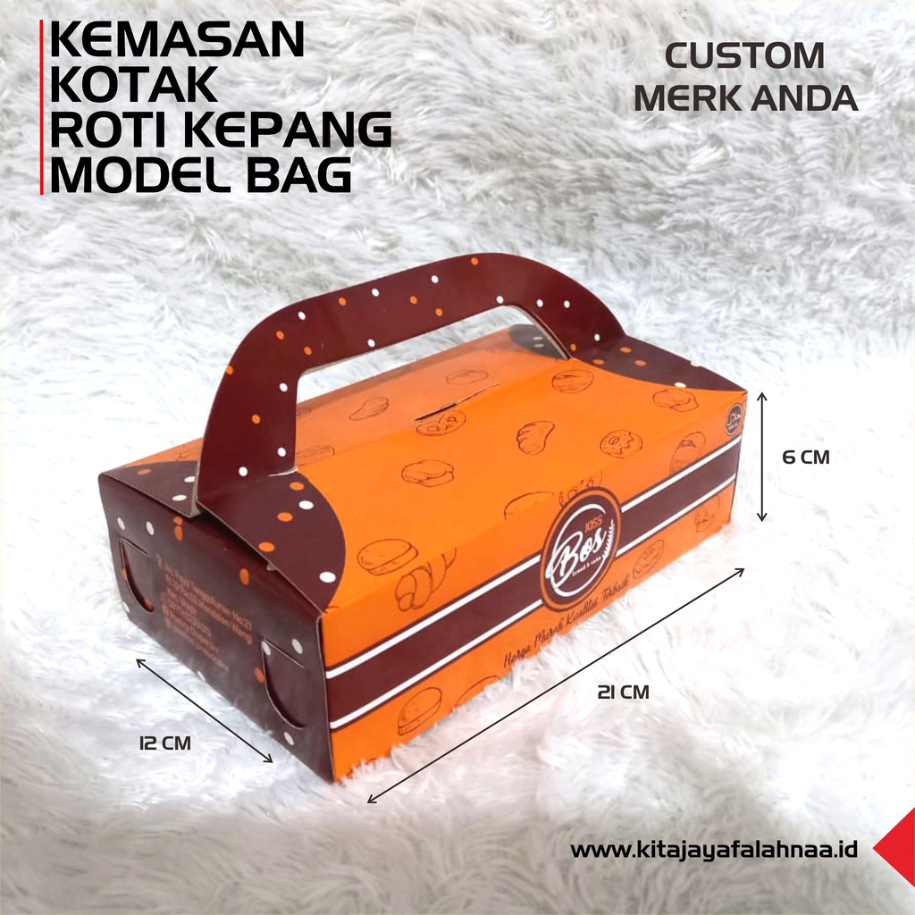 Jual (FREE DESAIN) Custom Box Tenteng 21x12x6 cm | Shopee Indonesia