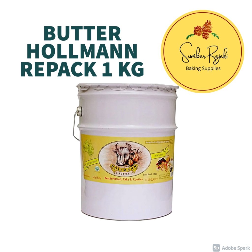 Jual Hollman Hollmann Butter | Mentega 1 KG | Shopee Indonesia