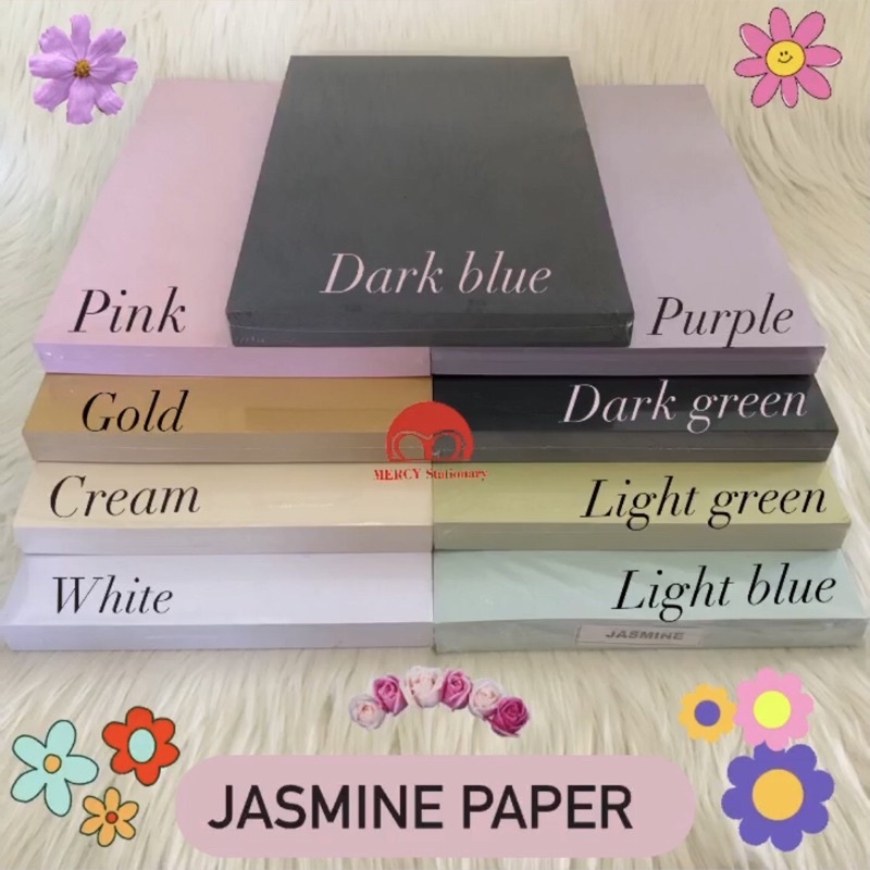 Jual 100 Lembar - Kertas Jasmine Paper Jasmin | Shopee Indonesia