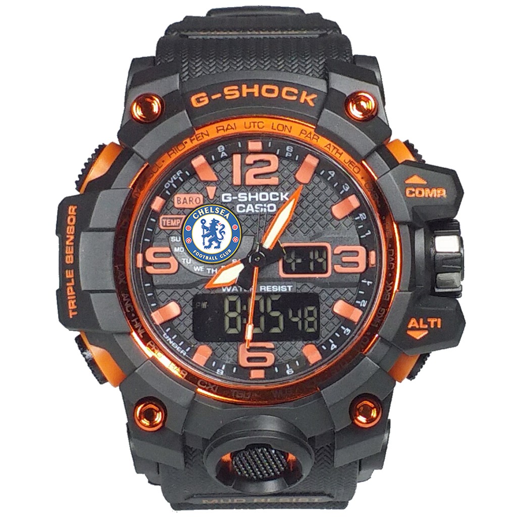 Jual Exclusive Jam CHELSEA Double Time (List Orens) | Shopee Indonesia