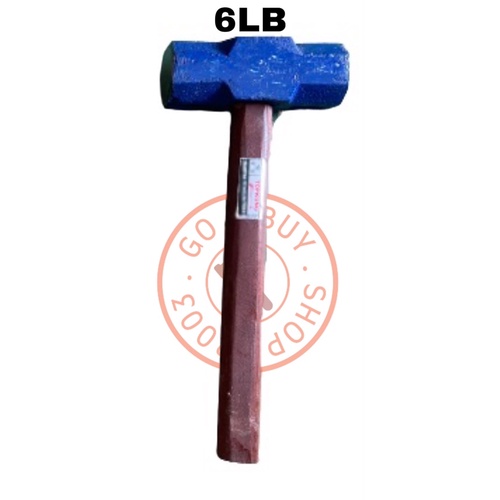Jual Palu Bodem Godam 6 Lb Besi Cor Gagang Kayu Alat Perkakas Hancur ...