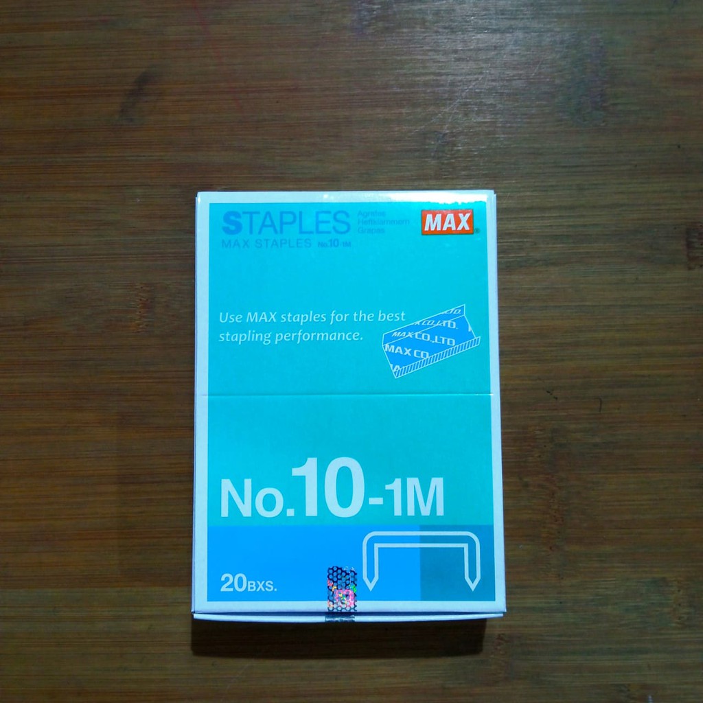 Jual ISI STAPLES KECIL MAX NO 10 1 BOX ISI 20 PCS | Shopee Indonesia
