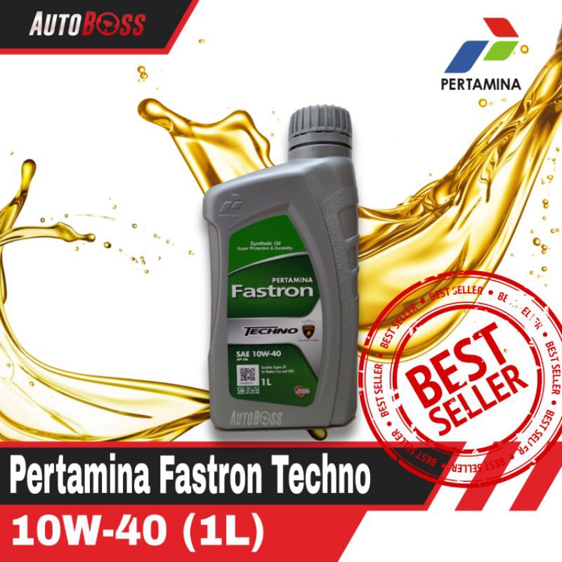 Jual Pertamina Fastron Techno SAE 10W-40 10W-40 Oli Mesin Mobil Kemasan ...