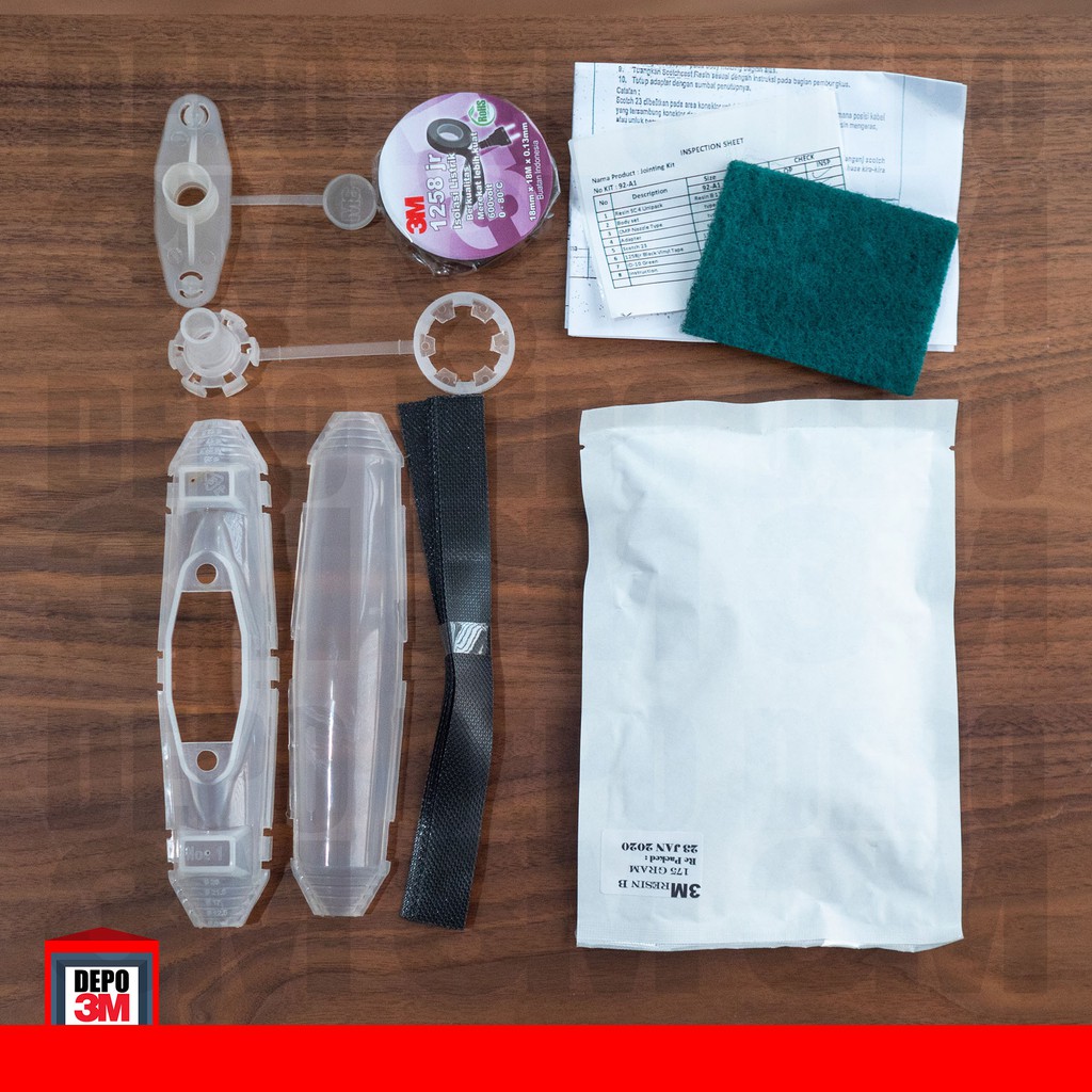 Jual 3M 92-A1 Scotchcast Penyambung Kabel Pengecor Splice Resin Kit ...