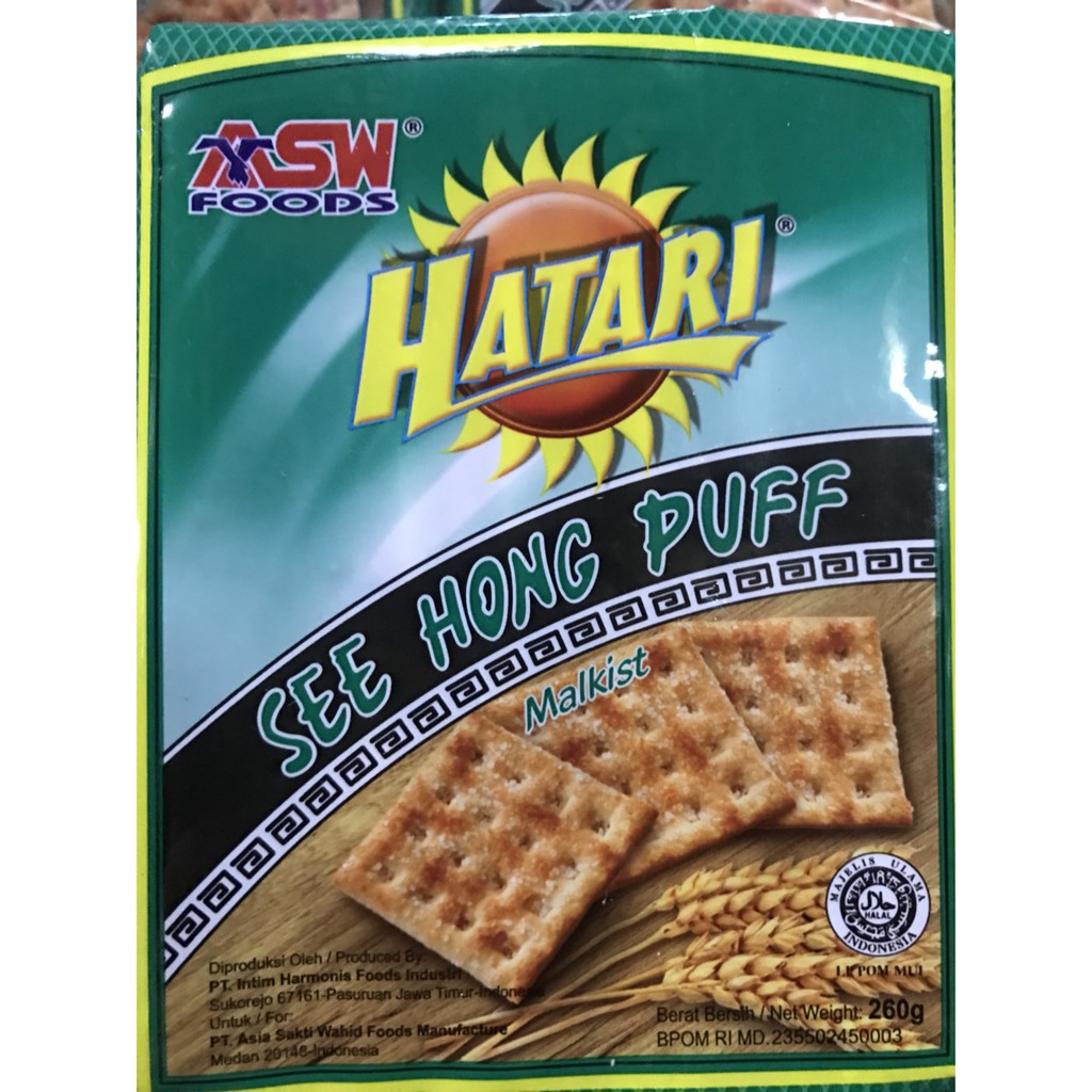 Jual Hatari See Hong Puff 260g | Shopee Indonesia