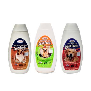 Jual PH.Medan DOG TALCUM POWDER - Bedak Anjing Wangi/Anti Kutu/Jamur ...