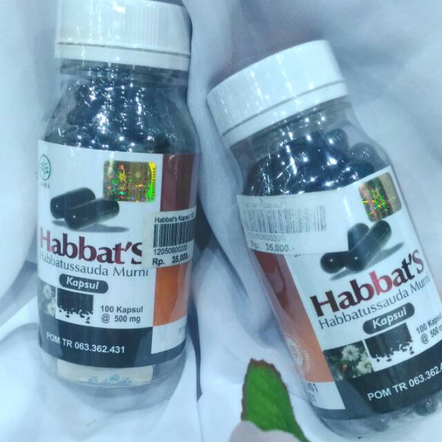 Jual Habbatussauda murni kapsul 100 kapsul @500mg | Shopee Indonesia