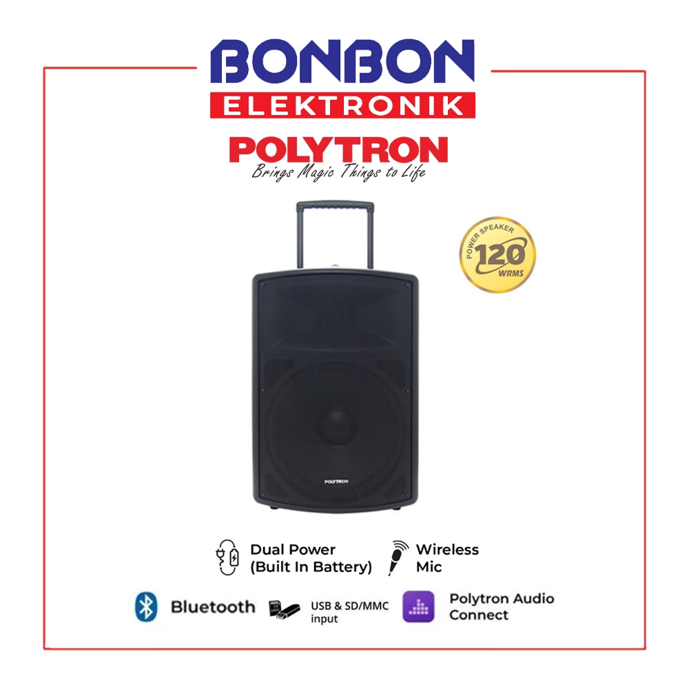Jual Polytron Professional Active Speaker 12 Inch PAS-PRO12F2 / PAS ...