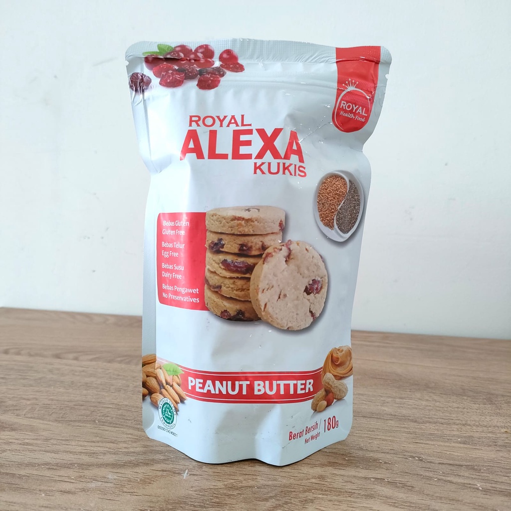 Jual Kukis Gluten Free (180g) Cookies Kue Kering Bebas Gluten Telur ...