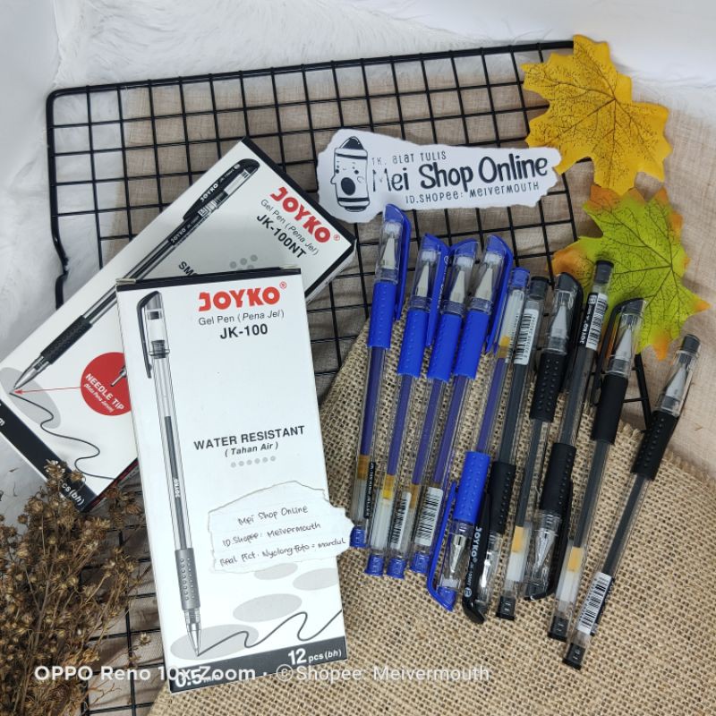 Jual Pulpen Gel Joyko JK - 100 ISI 12 PCS | Shopee Indonesia