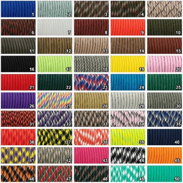 Jual Tali paracord 4mm roll 30m | Shopee Indonesia