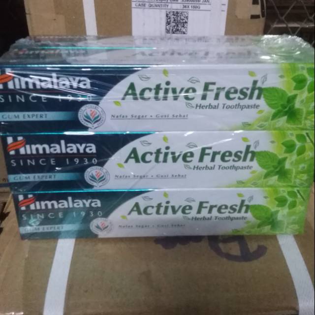 Jual Himalaya Herbal Active Fresh Toothpaste | Shopee Indonesia