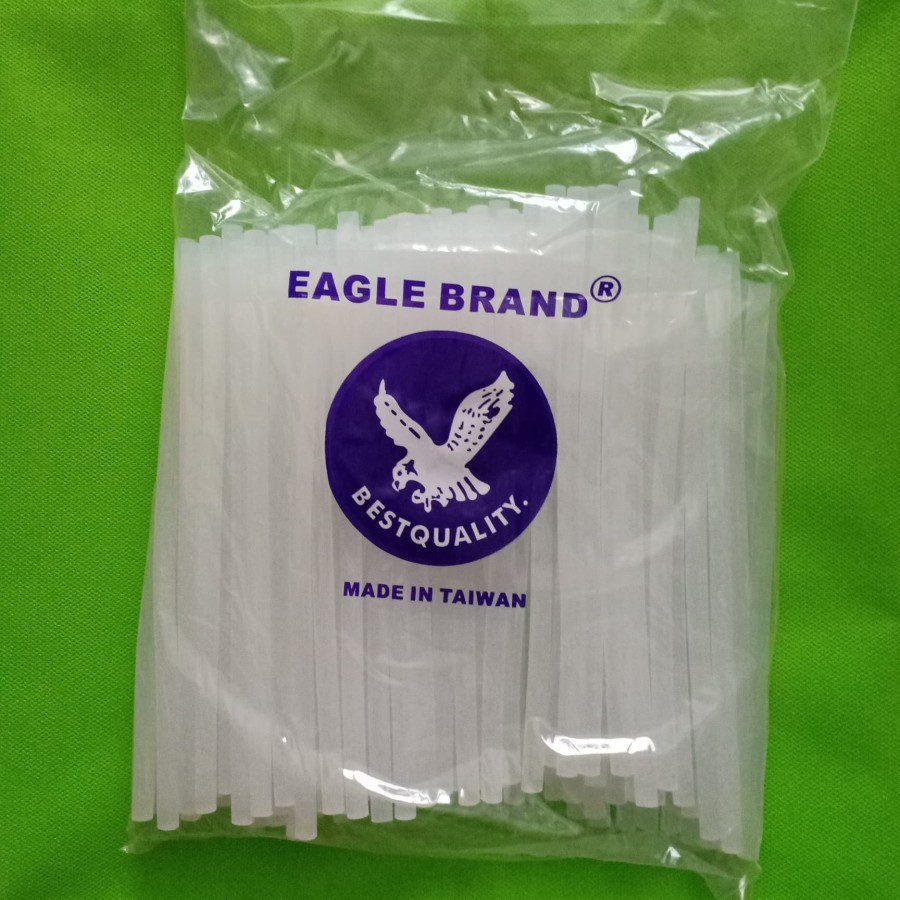 Jual Lem lilin lem Tembak Per pak 1/2kg Eagle Brand lem kecil untuk 20 ...