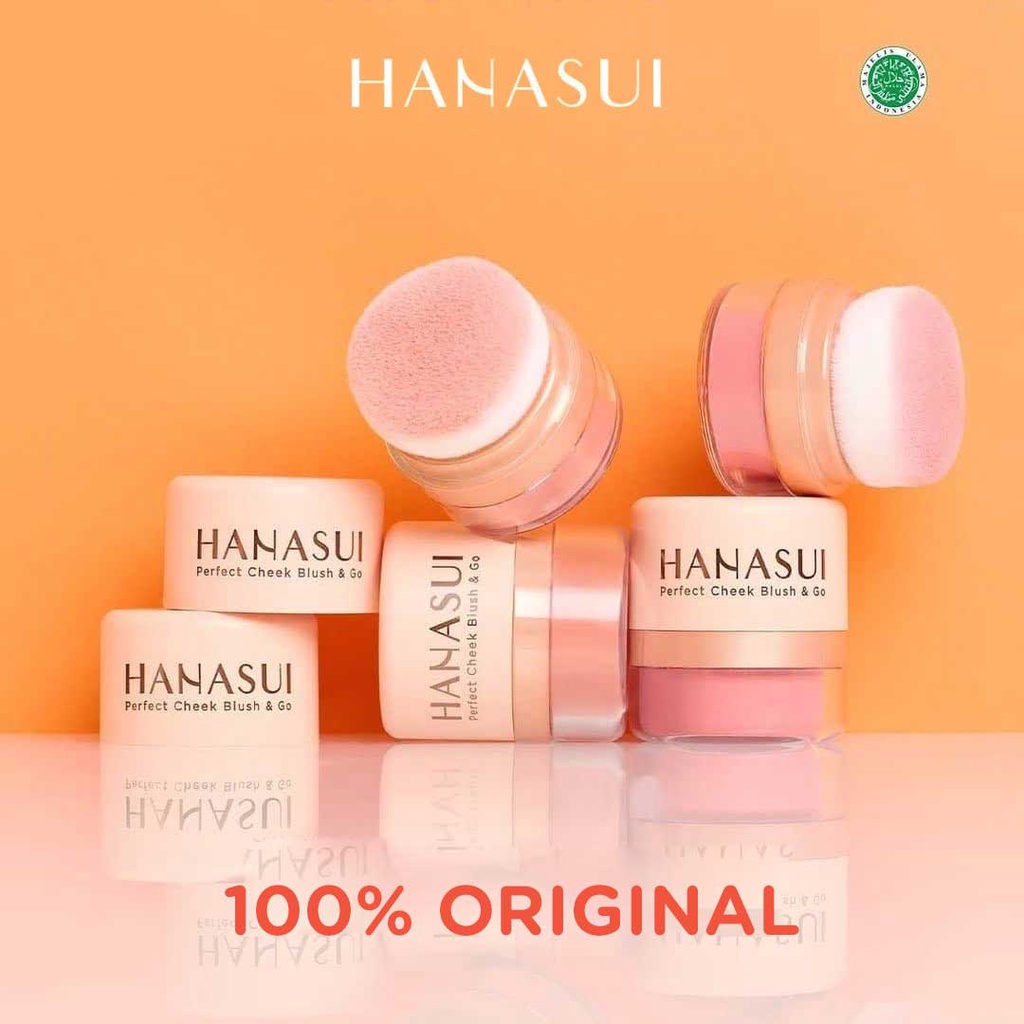 Jual HANASUI Perfect Cheek Blush & Go Powder 2.5gr | Bedak Blush On ...