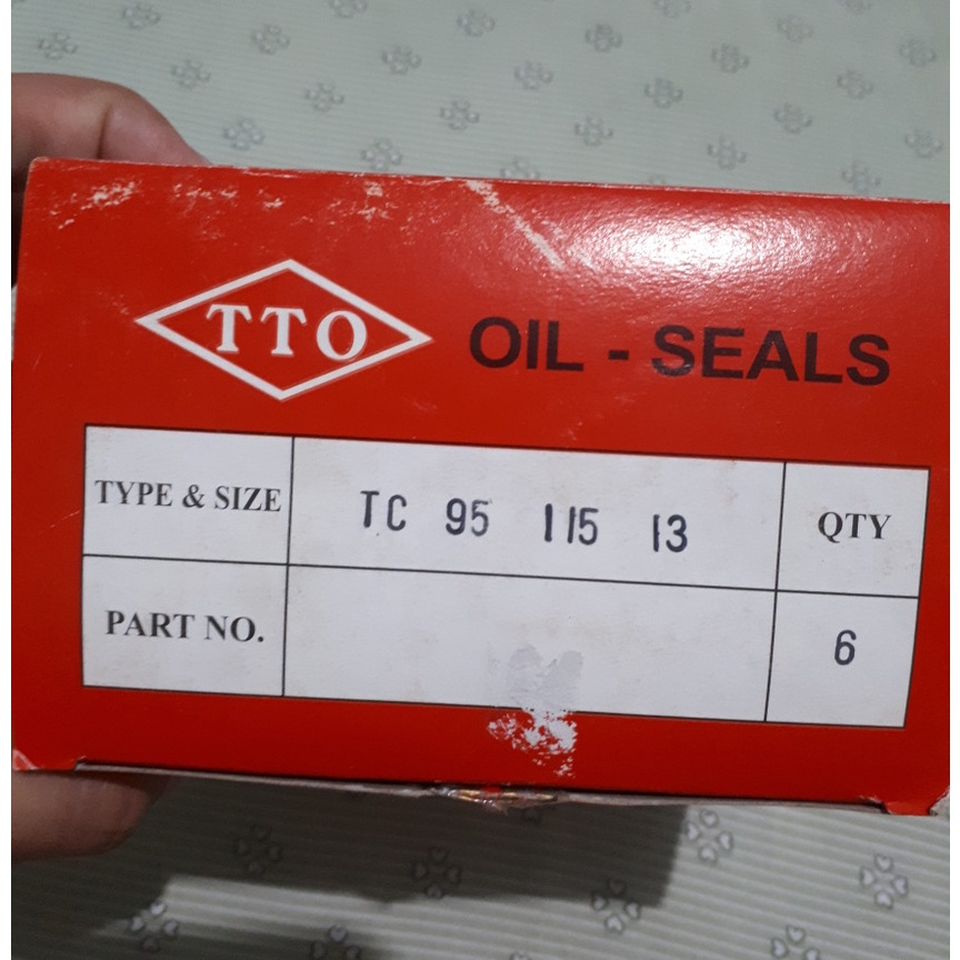 Jual Oil seal TC 95 115 13 taiwan nbr / seal mobil | Shopee Indonesia