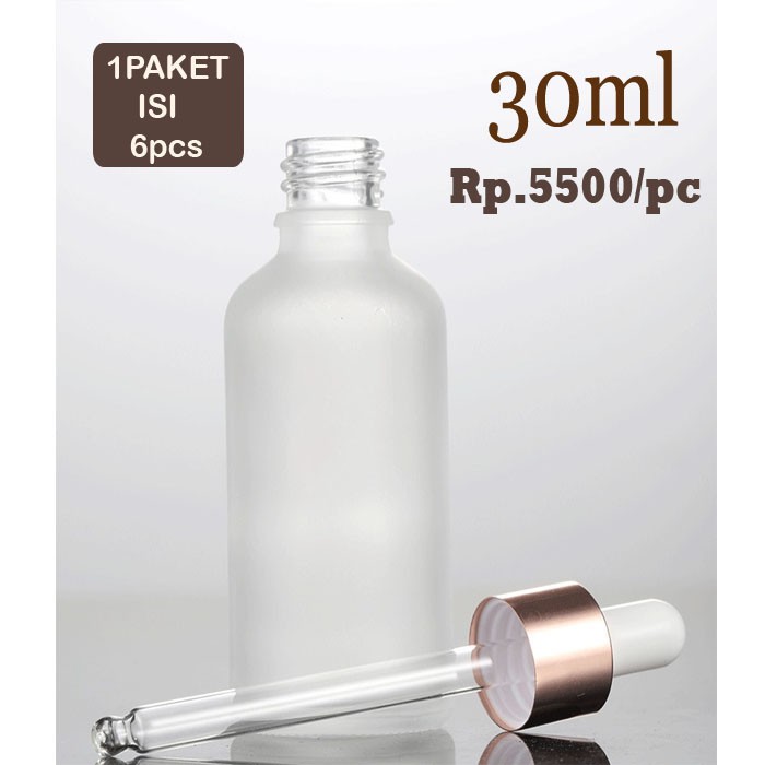 Jual Botol Serum 30ml Botol Serum Pipet Kaca Doff Frosted Dof Dop Dove ... Jual Botol Serum 30ml Botol Serum Pipet Kaca Doff Frosted Dof Dop Dove ...