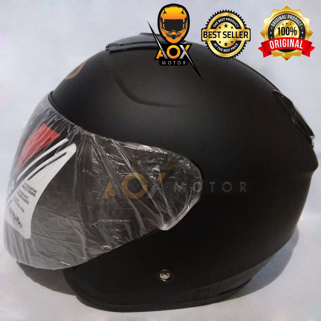Jual Helm DYR OSAKA bukan KYT KYOTO Solid/Polos Halfface (Ongkir 2kg ...