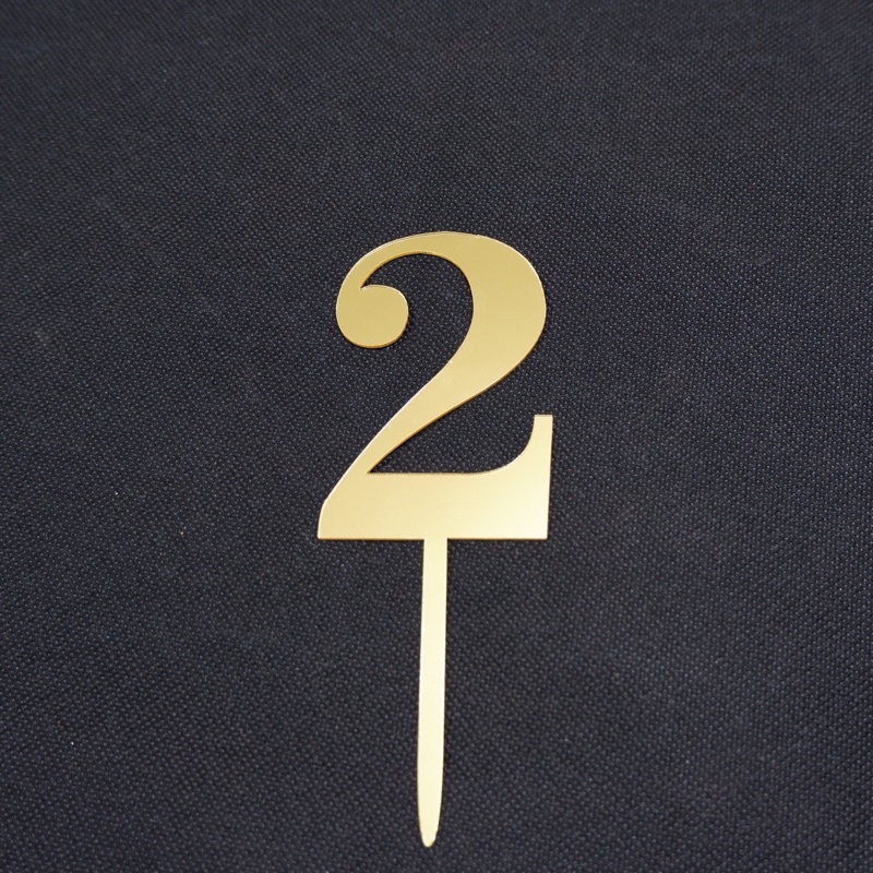 Jual TOPPER ANGKA POLOS TINGGI 15 CM / TOPPER USIA UMUR TAHUN BESAR ...