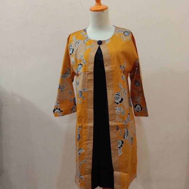 Jual Dres batik model rompi | Shopee Indonesia
