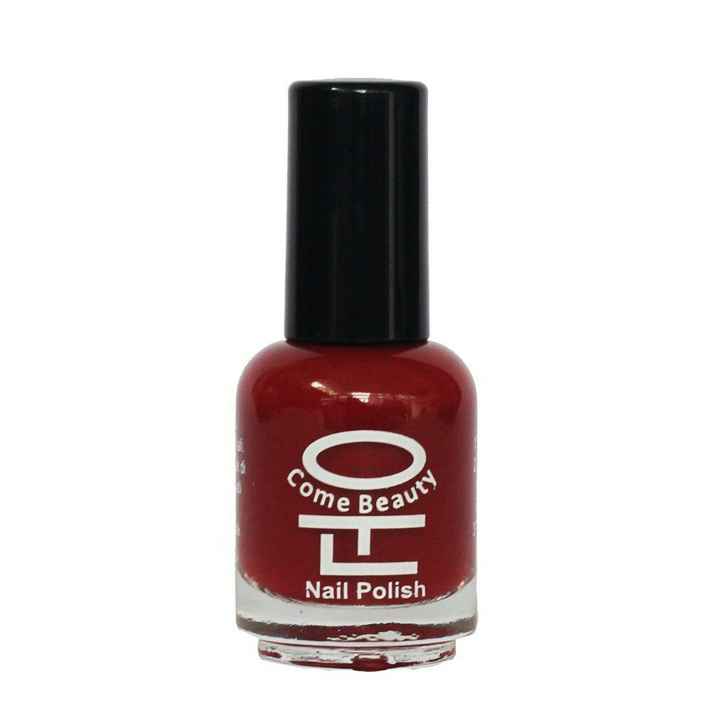 Jual Kutek Kuteks Come Beauty Merah Marun / Maroon Nail Polish | Shopee ...