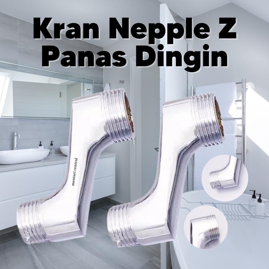 Jual KRAN SHOWER BATHTUB KRAN NEPPLE Z | Shopee Indonesia
