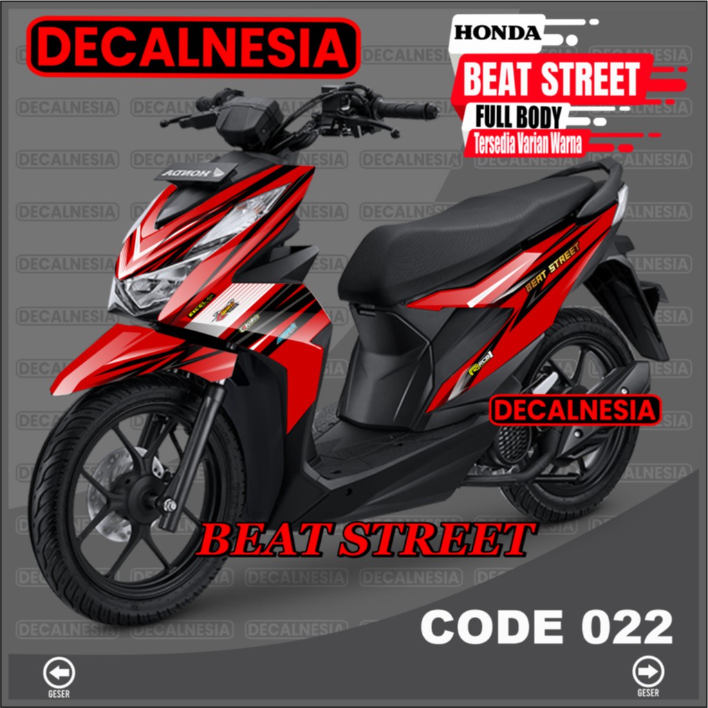 Jual Decal Beat Street Full Body New 2021 2022 2023 Stiker Beat Street ...