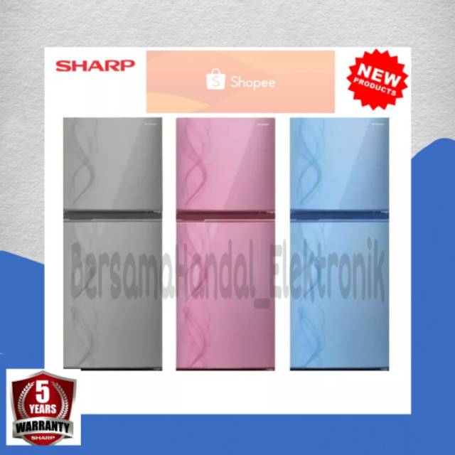 Jual KULKAS SHARP SJ 237 AS LEMARI ES KULKAS 2 PINTU SHARP SJ237 NEW ...