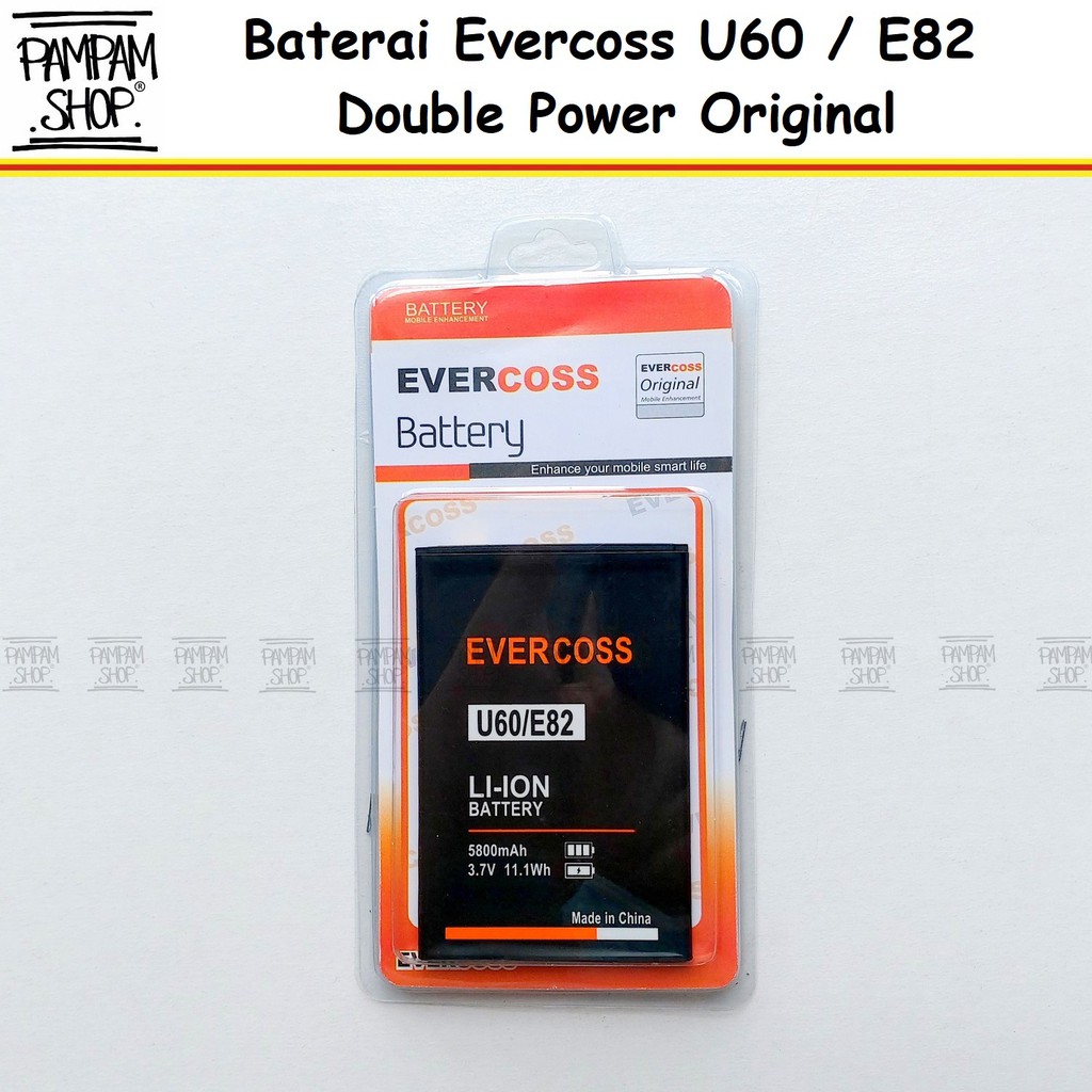 Jual Baterai Evercoss U60 E82 Winner X Glow Double Power Original OEM Batre Batrai Battery Ori ...