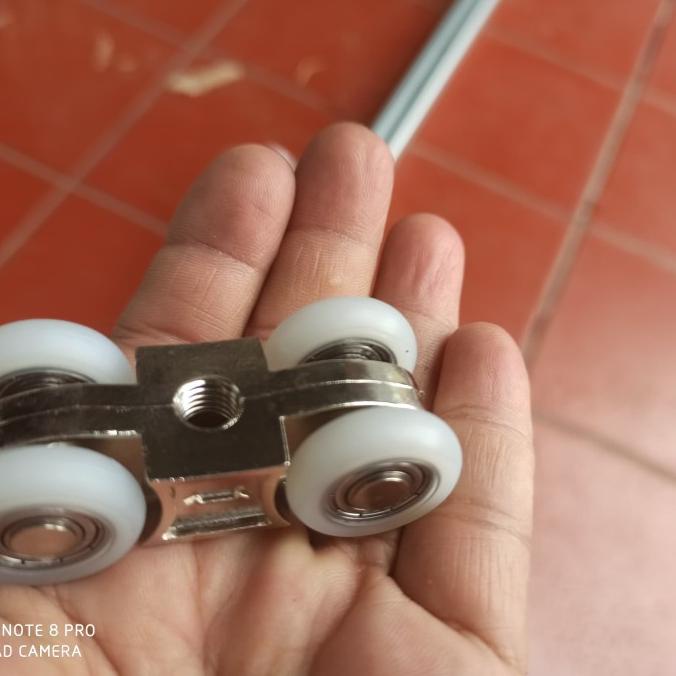 Jual Rel Sliding/Rel Sleding/Engsel Pintu/Kunci Pintu | Shopee Indonesia