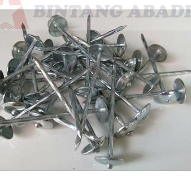 Jual Paku Payung Seng 3 Inchi (7 cm) Asbes Atap Harga Per Kg Bahan ...