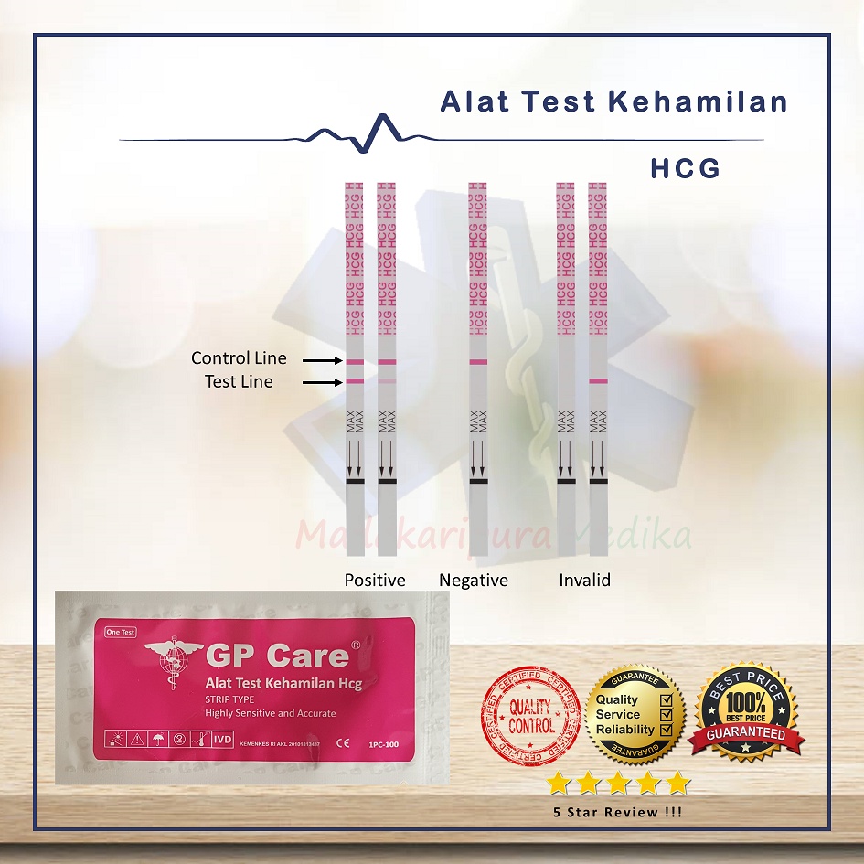 Jual Alat Tes Kehamilan Instant Akurasi 99,9% Sensitif / HCG Strip ...